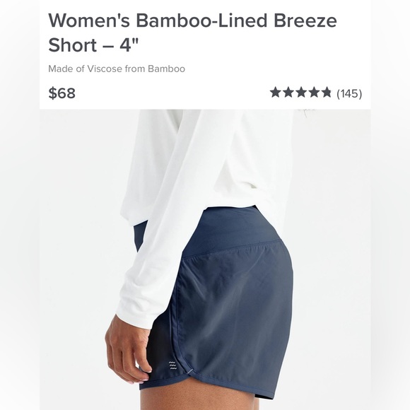 Free Fly Apparel | Shorts | Free Fly Womens Bamboo Lined Breeze Short ...